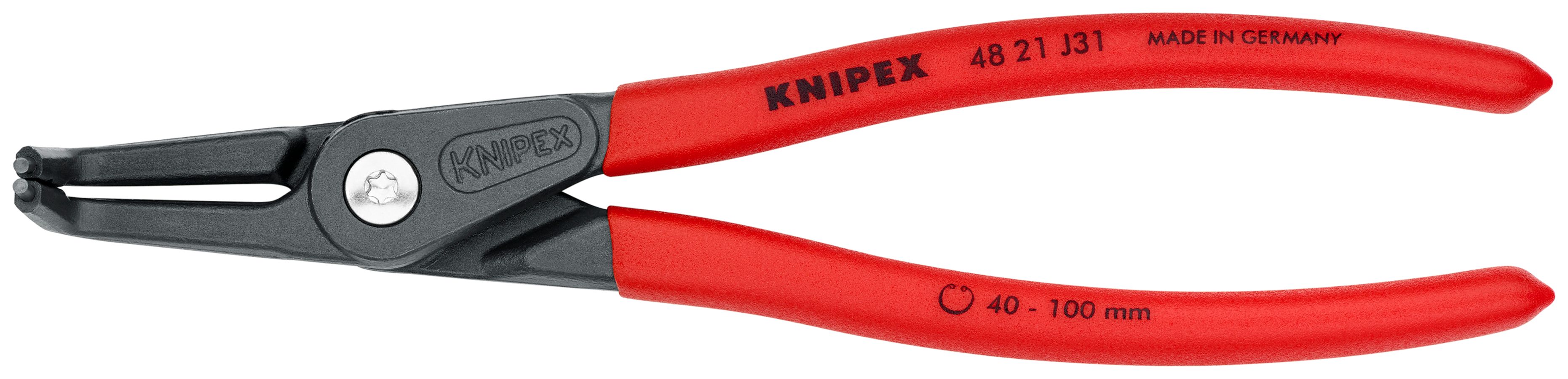 Internal 90° Angled Precision Snap Ring Pliers | KNIPEX Tools