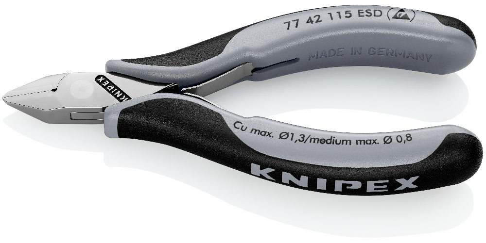 Electronics Diagonal Cutters ESD With box joint | KNIPEX