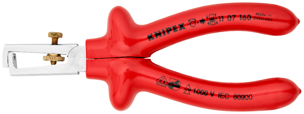Insulation Stripper With opening spring, universal | KNIPEX