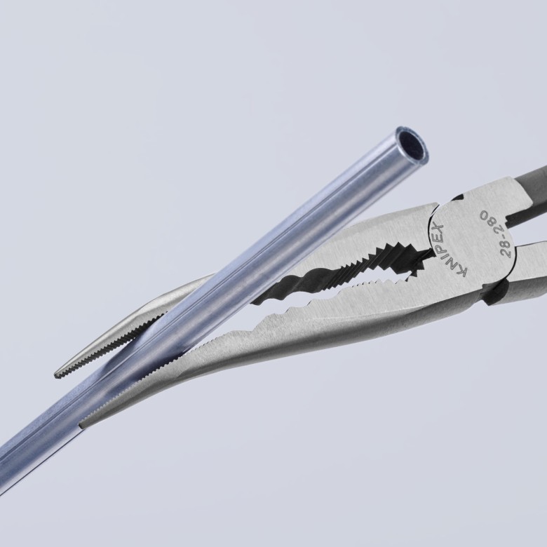 Extra Long Needle-Nose 45° Angled Pliers | KNIPEX Tools