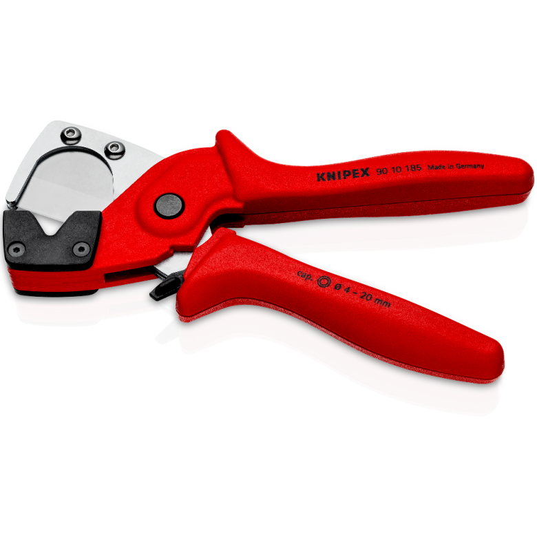 Pipe cutter for multilayer and pneumatic hoses | KNIPEX