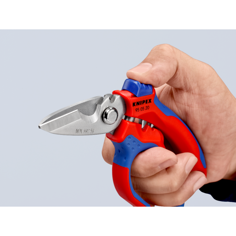 Angled Electricians' Shears | KNIPEX