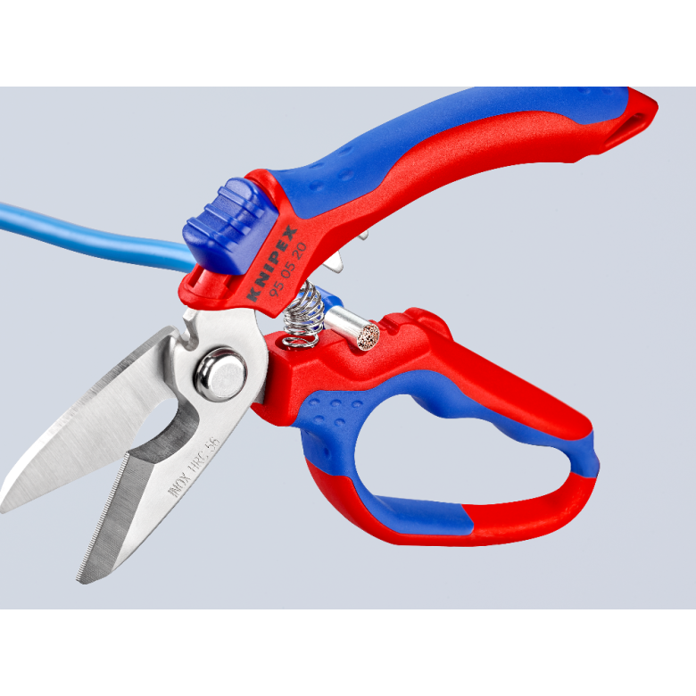 Angled Electricians' Shears | KNIPEX