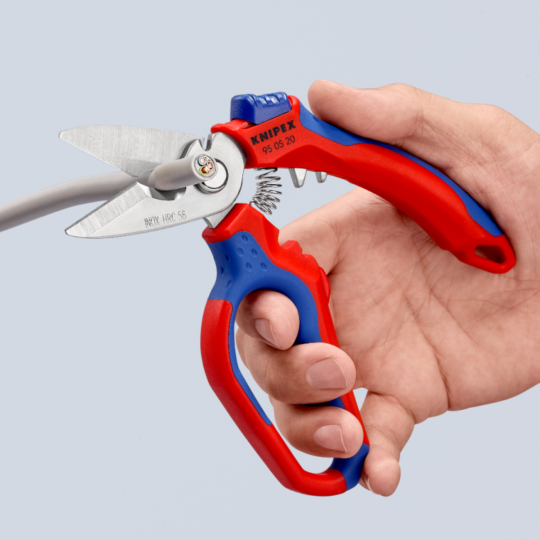 Angled Electricians' Shears | KNIPEX
