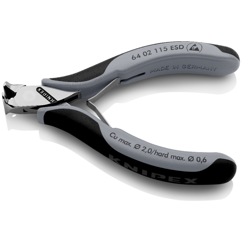 Electronics End Cutting Nippers ESD | KNIPEX