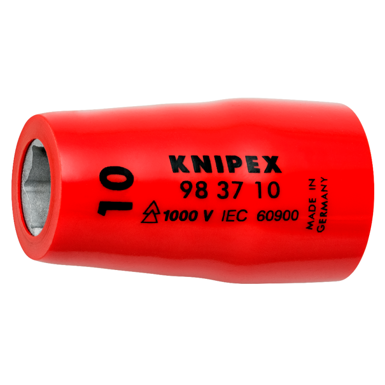 Hexagon Socket for hexagonal screws With internal square 3/8" | KNIPEX