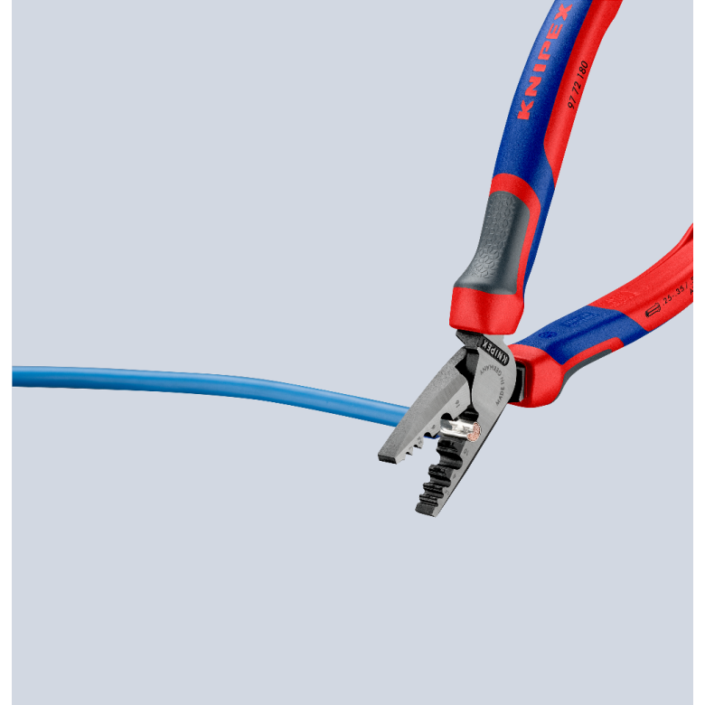Crimping Pliers for wire ferrules | KNIPEX